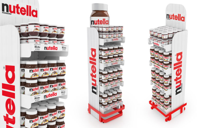 NUTELLA floor stand - Artplex