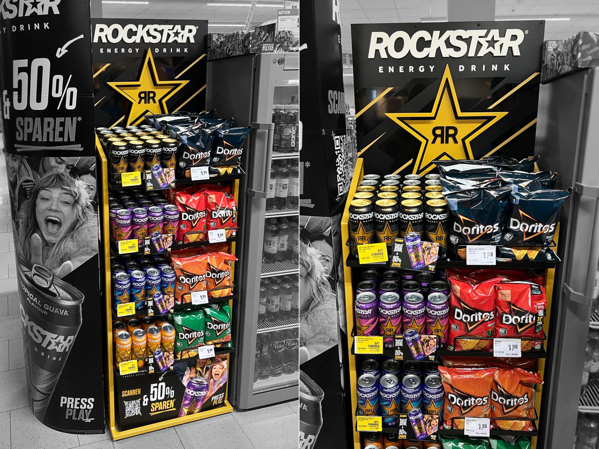 PEPSI Rockstar/Doritos stand - Artplex