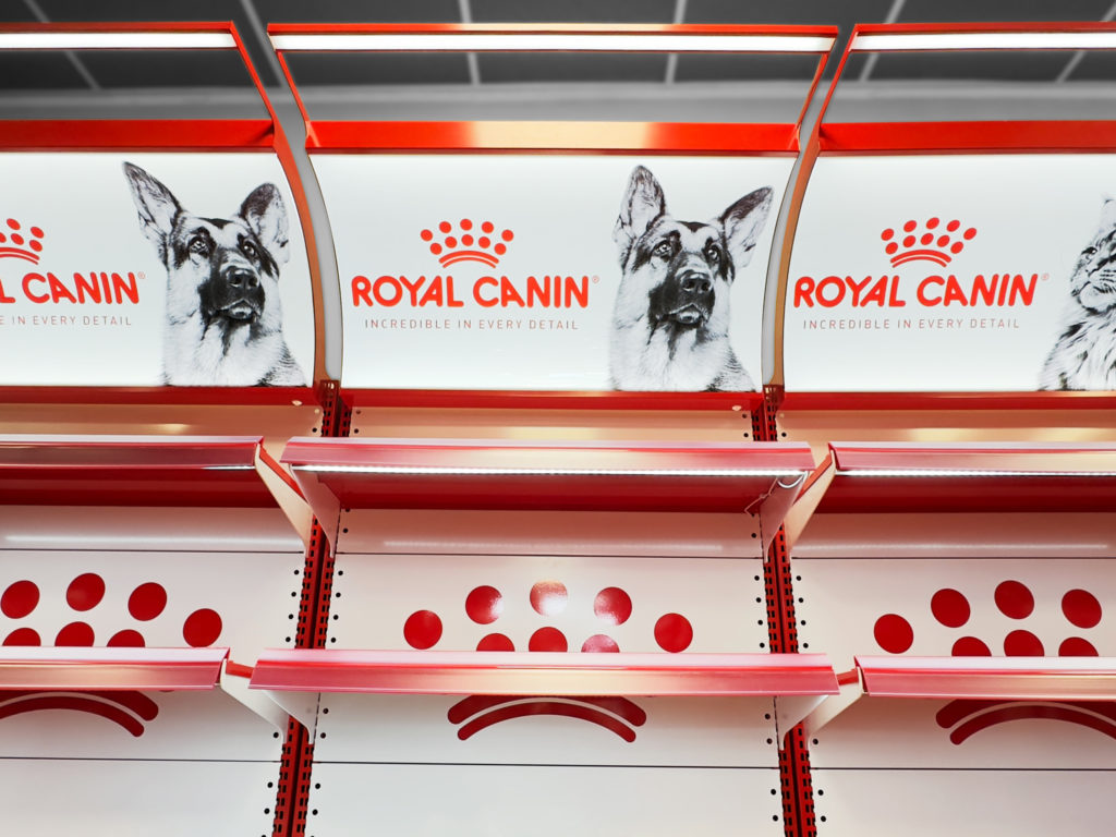 ROYAL CANIN metal rack - Artplex